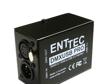 בקר - ENTTEC- DMX USB Pro | דנאור - פתרונות תאורה